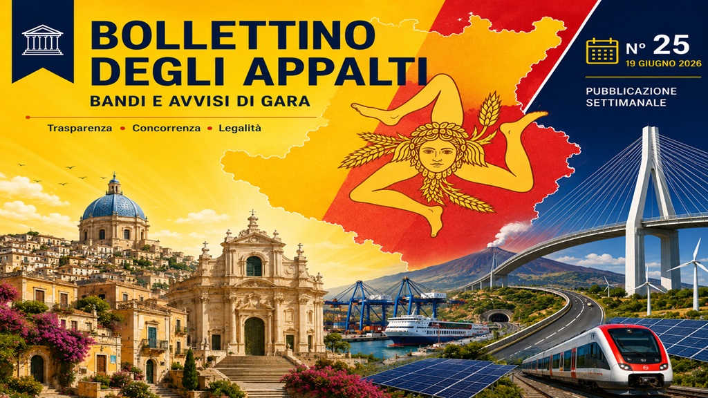 Bollettino degli Appalti n°25 del 19 Giugno 2026 – ANCE Ragusa